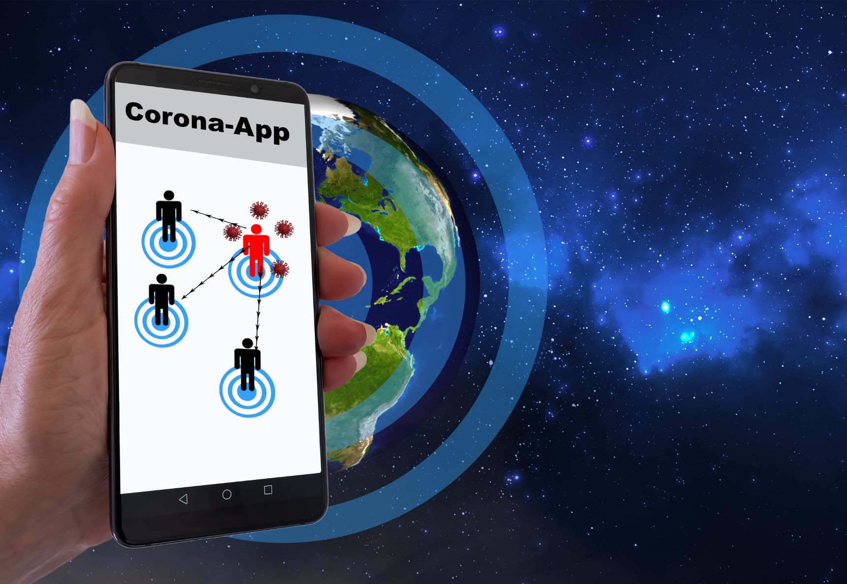 Corona-app - Onderwijs van Morgen