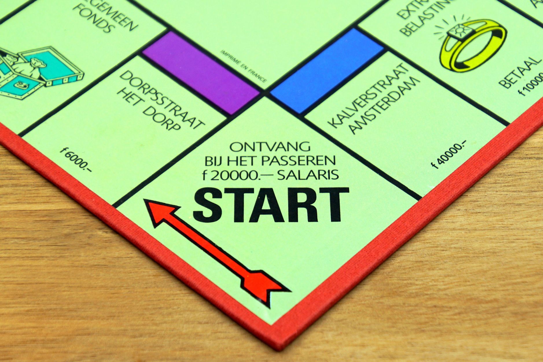 Monopoly Cartoon Vergulde Eeuw Monopoly Classic Bordspel, Met Nieuwe