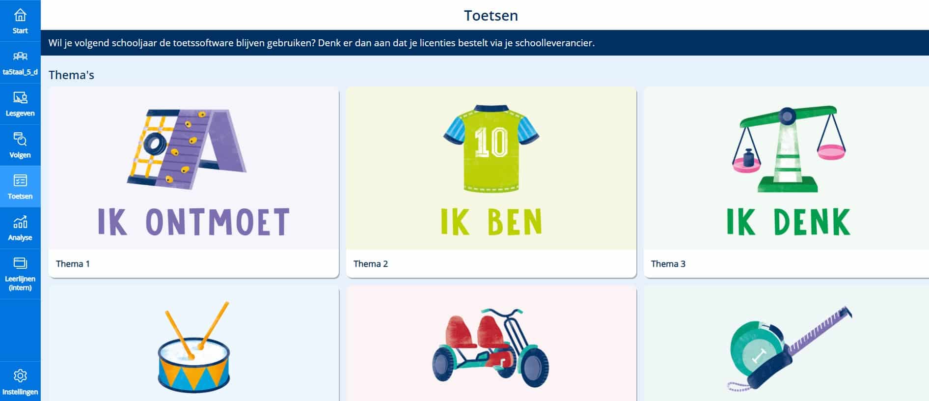 Digitaal toetsen en registratieformulieren voor Taal actief 5 - Onderwijs van Morgen